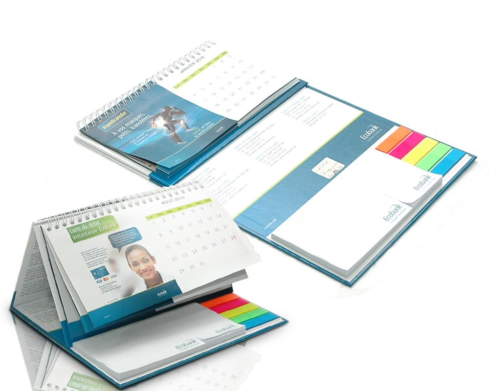 Luxury Desk Calender 2016 Foldable - ahadubai