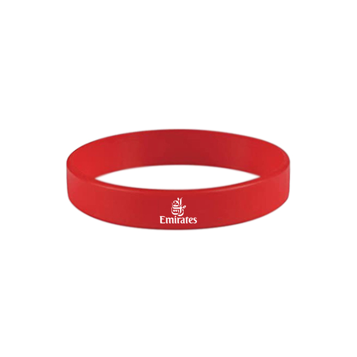 Red Color Silicone Wristband - ahadubai